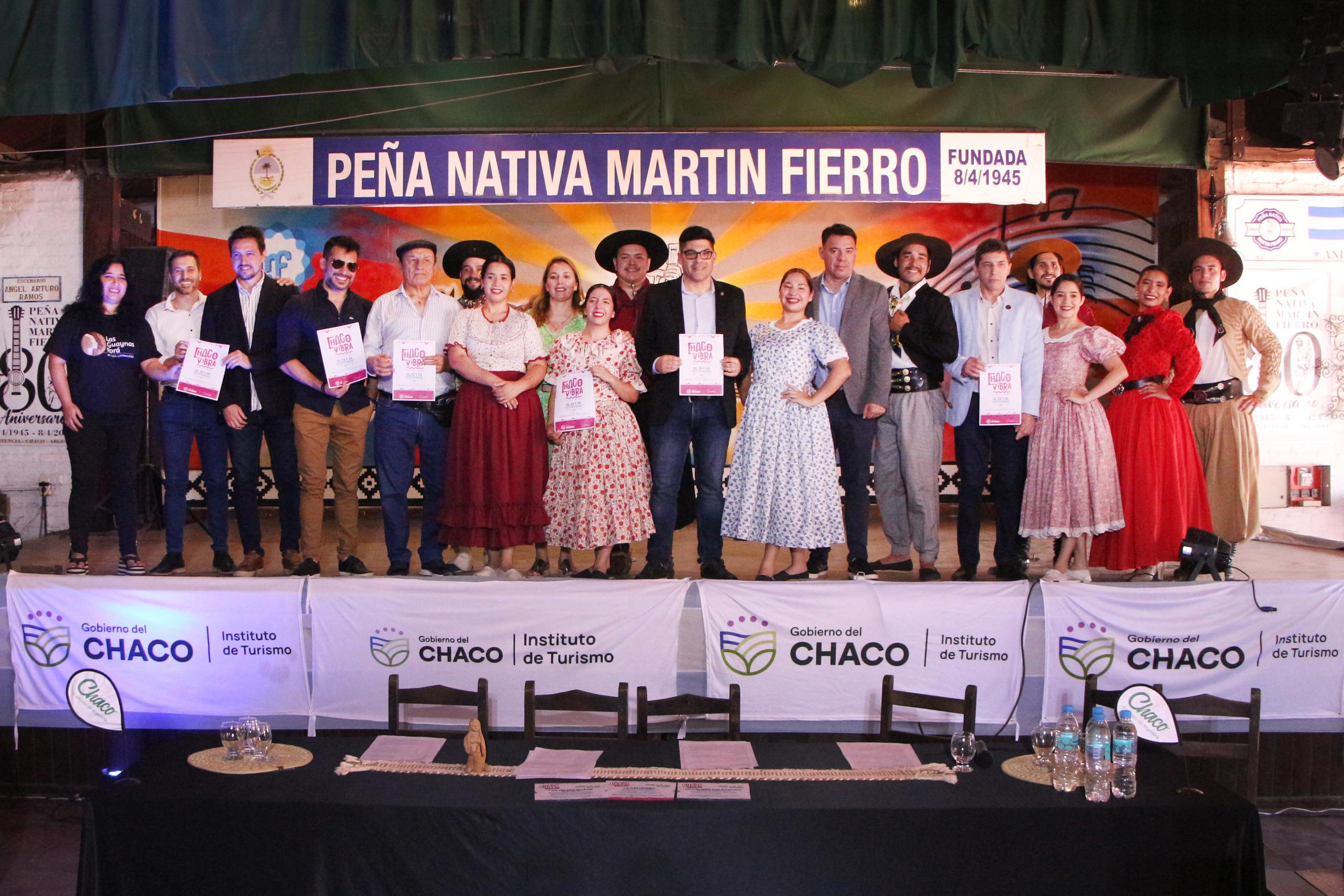 SE PRESENTÓ OFICIALMENTE EL FESTIVAL FOLKLÓRICO CHACO VIBRA CON UNA ...